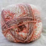 Knitting the Two-Point Hat pattern with Soft yarn