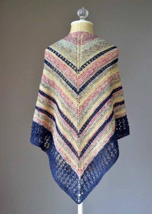 What to know about knitting an oversized wrap with Cotton Supreme Waves