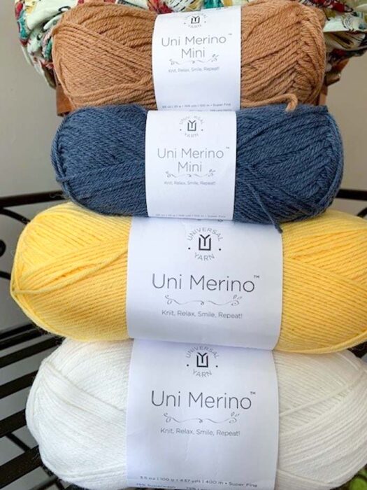 Choosing UY Uni Merino colors to knit the West Wind Hat…hmmm - KNITmuch