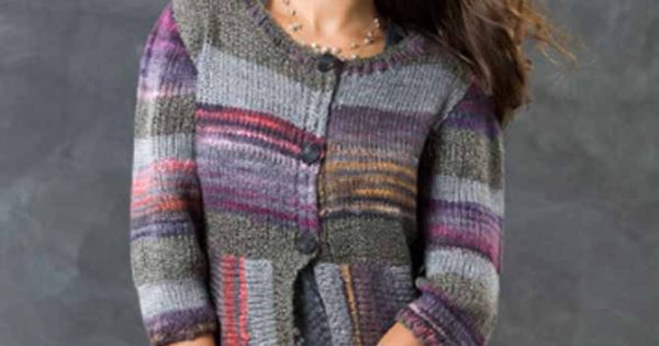 4 free patterns to knit up using self-striping yarn