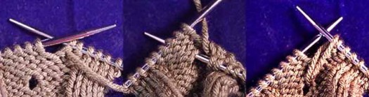 How to knit the eyelash stitch